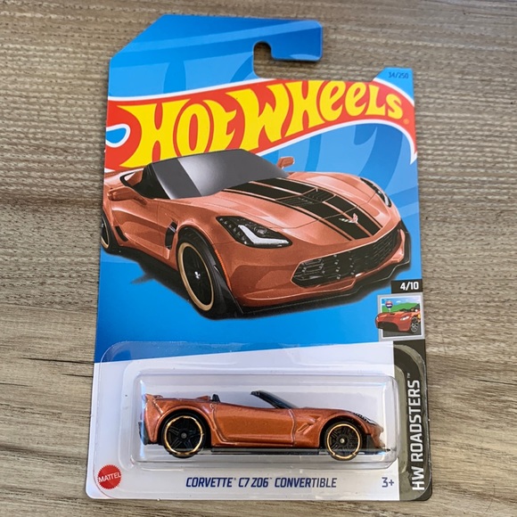 Toys | Hot Wheels Chevy Corvette C7 Z6 Hw Roadsters Hotwheels Mattel ...